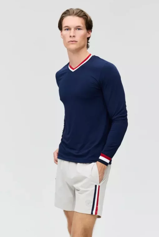 Philbert V-Neck M "Navy" - Les Arcs - S-1 Sport