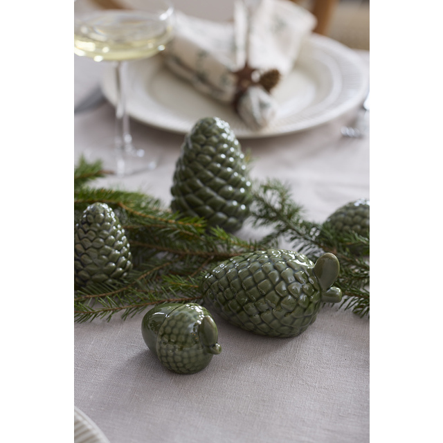 Kongle/Eikenøtt - Grønn - Interiørverden AS