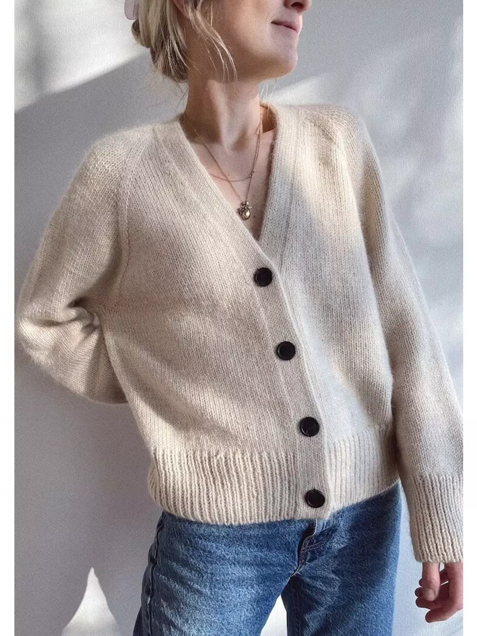 PetiteKnit Champagne Cardigan - Rett og Vrang AS
