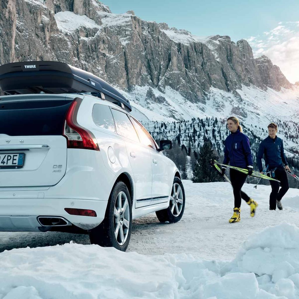 Thule Takboks - Skiboks - Bagasjeboks Thule Flow 606 sort blank 410L ...