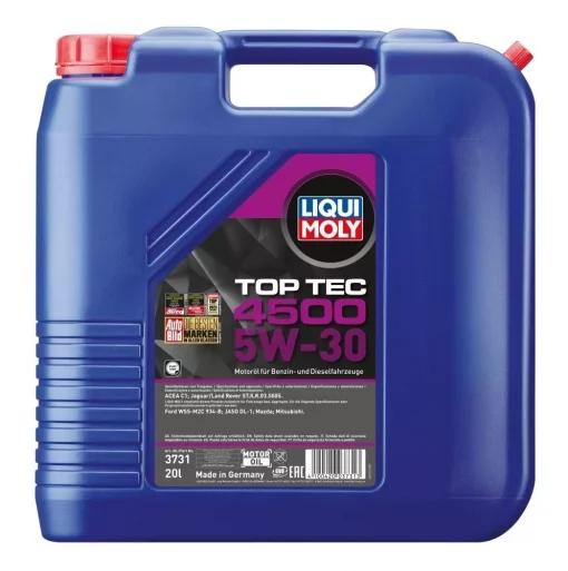 Liqui Moly Top Tec 4500 Motorolje 5W-30 20 Liter - BG BILREKVISITA AS