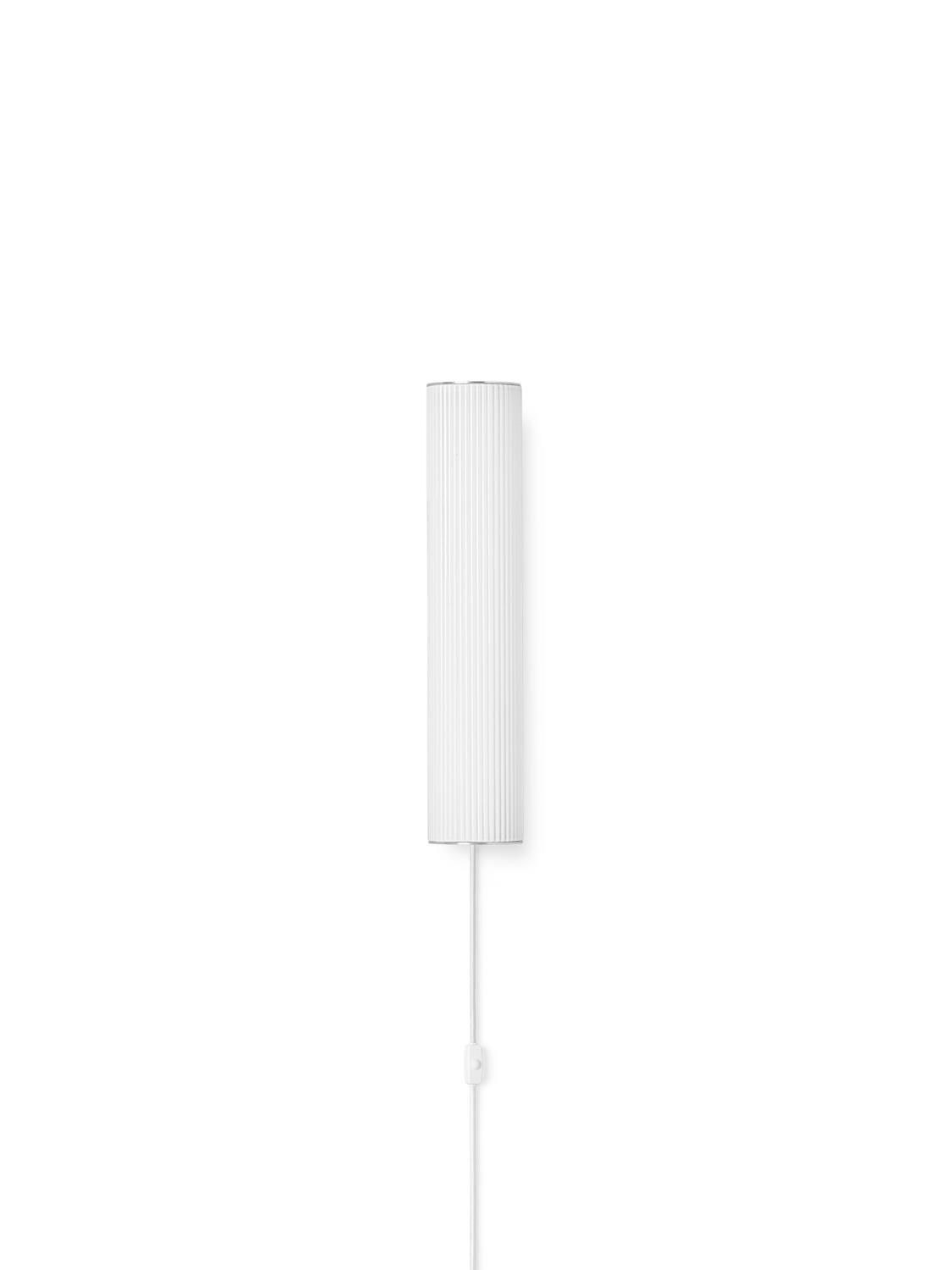 Ferm Living - Vuelta Wall Lamp 40 - White Stainless Steel - Konstabel AS