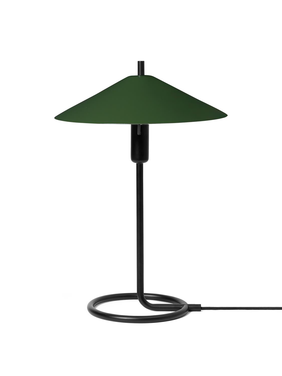 Ferm Living Filo Bordlampe Black And Dark Olive Konstabel AS