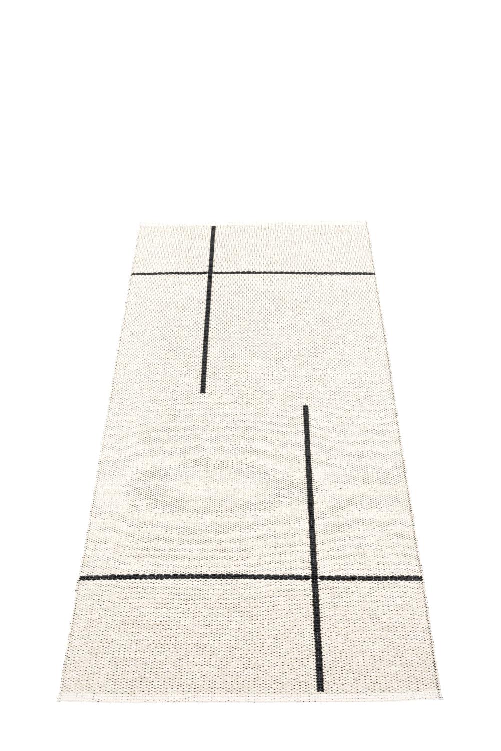 Pappelina - Fred - Black and Vanilla - 70x180 - Konstabel AS