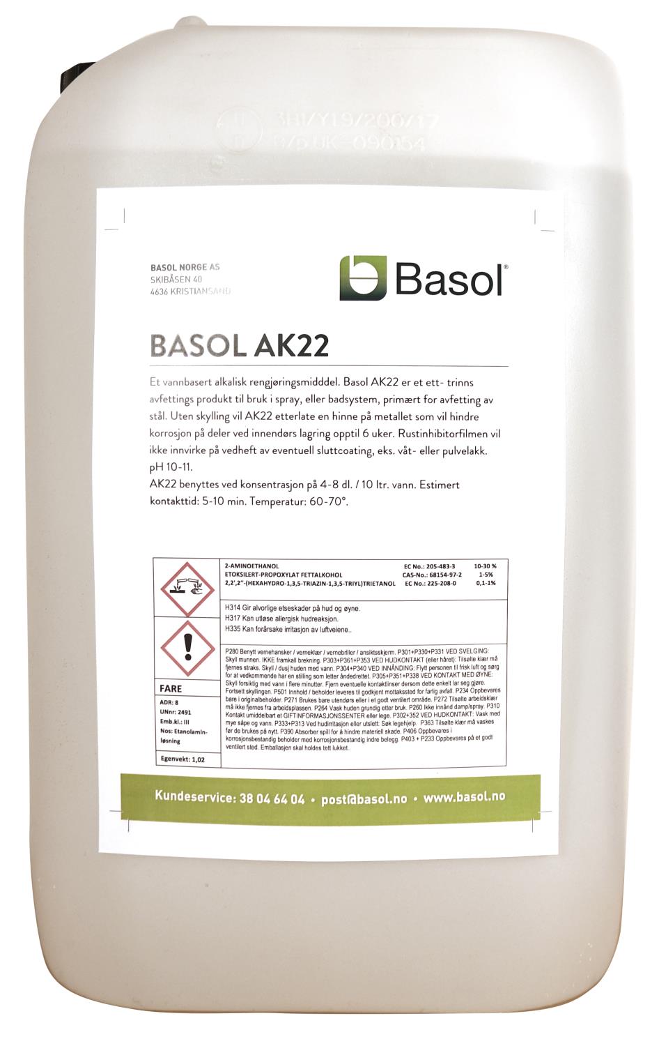 Kjemi Arkiver - BASOL NORGE AS