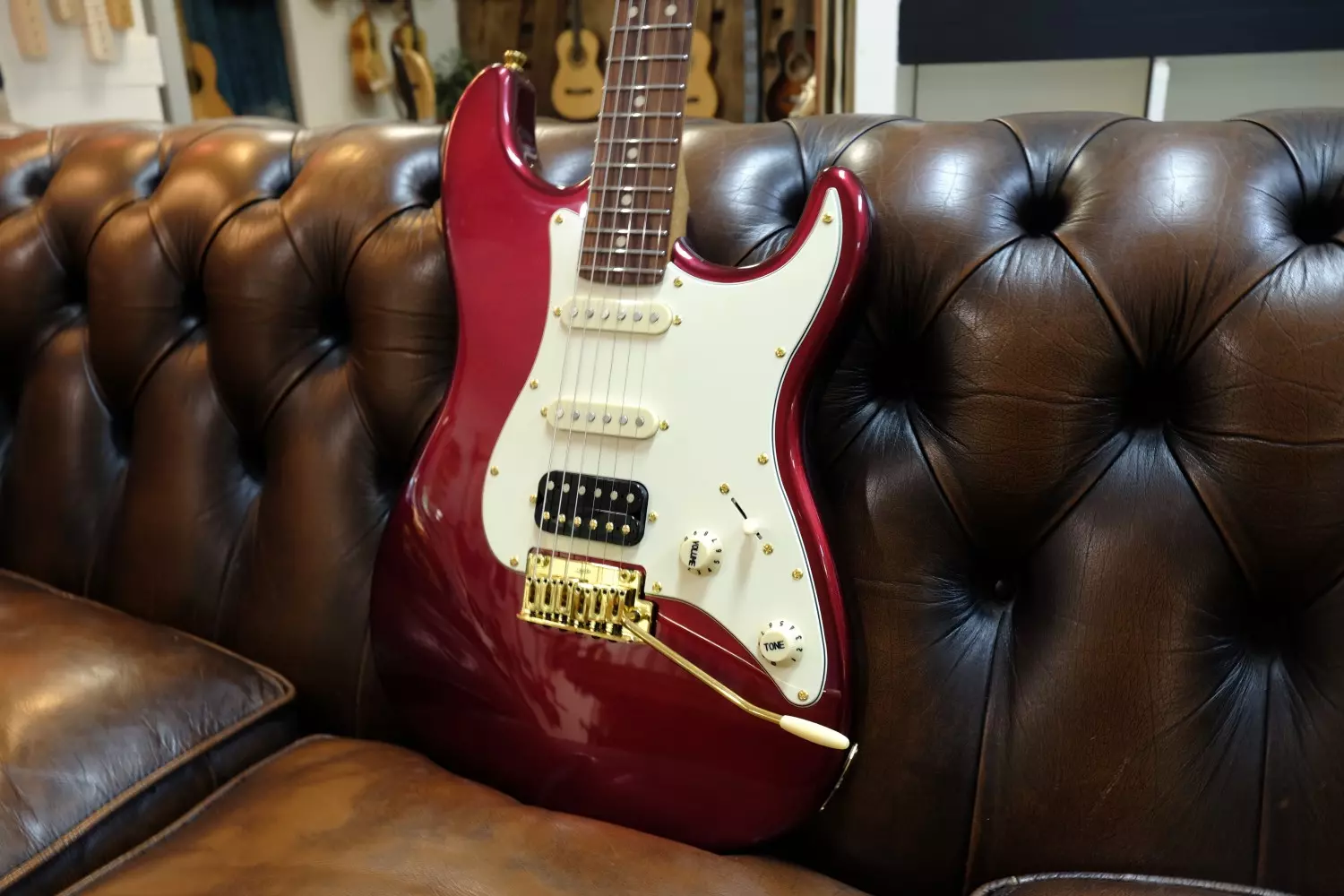 JET Guitars JS-480 Wine Red G - Falck Musikk AS