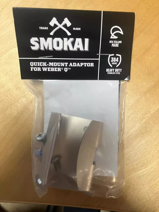 Smokai Weber Q Adapter for 1 liter Røykgenerator. - VÅPENLOFTET AS