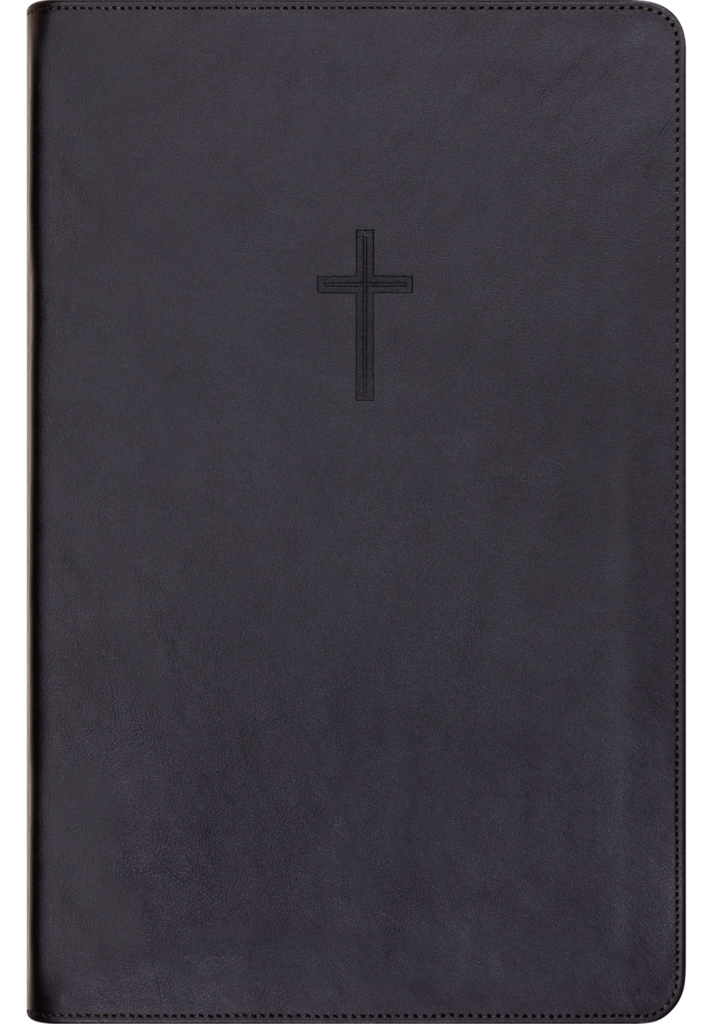 Bibelen 2024 Stor bokmål svart skinn med register - BERGEN KRISTNE BOKHANDEL AS